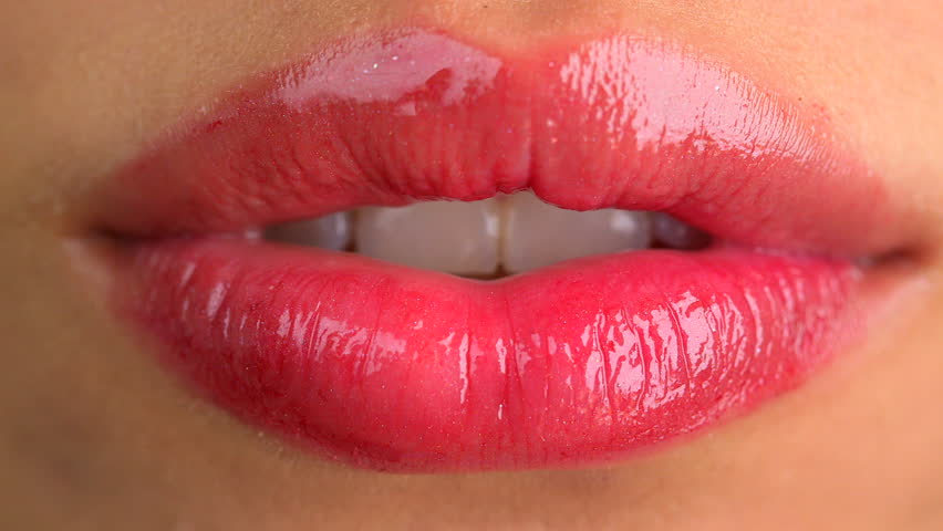 Mexican Womans Sexy Lips Stock Footage Video 6841819 Shutterstock