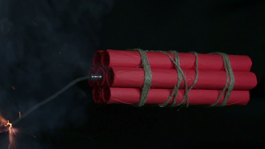 Fuse Burning Dynamite Stock Footage Video 5599337 Shutterstock