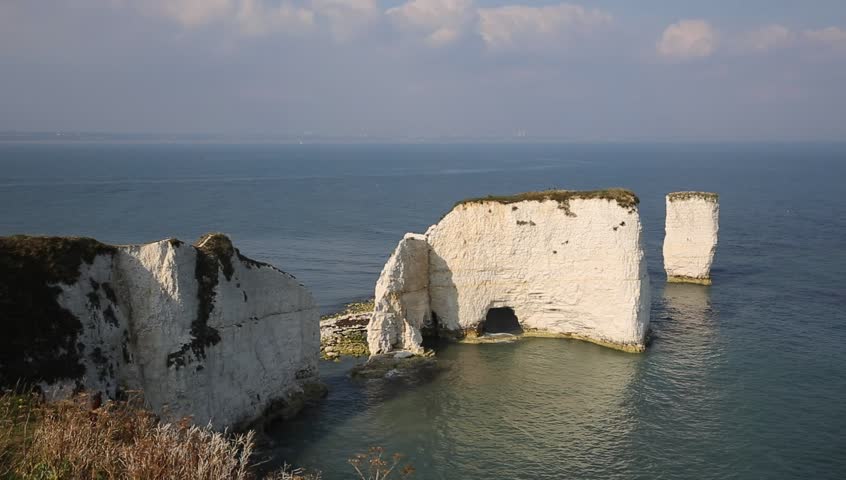 Chalk Stack Rock Formations Old Harry Rocks Isle Of Purbeck In Dorset ... Chalk Stack Rock Formations Old Harry Rocks Isle Of Purbeck In Dorset ...