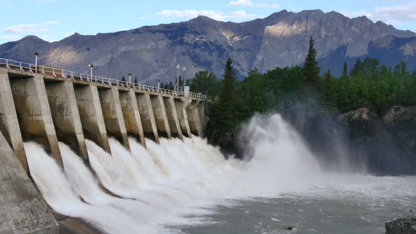 Hydro Power Dam Stock Footage Video 1238068 - Shutterstock