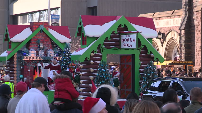Toronto, Ontario, Canada November 2015 Scenes From Toronto Santa Claus ...