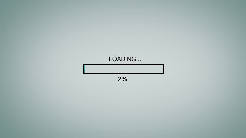 Loading Bar Animation Graphic for Computer Screen / Web Page 2 - HD ...