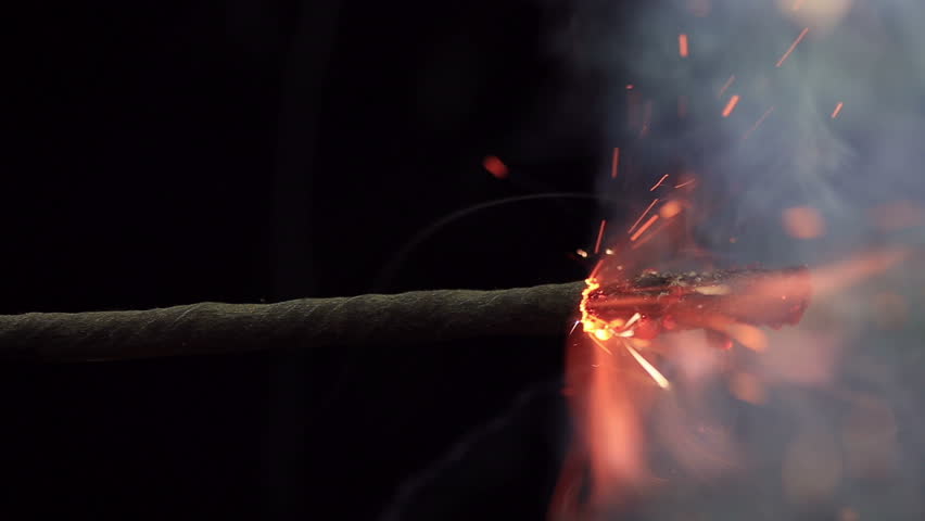 Fuse Is Burning. Dynamite Fuse Stock Footage Video 6503663 - Shutterstock
