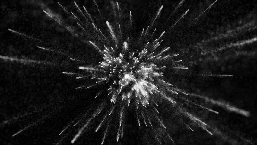 Cracked And Shattered Black Glass With Slow Motion. Alpha Is Included ...