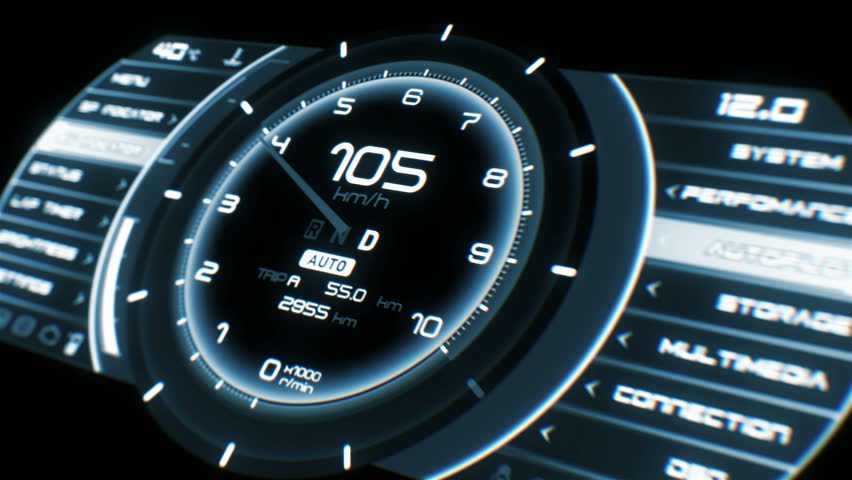 Tachometer Stock Footage Video - Shutterstock