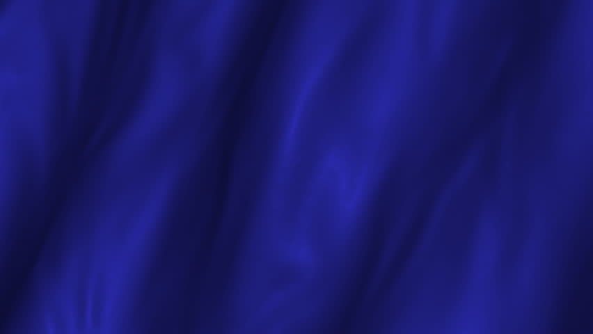 A Beautiful Satin Finish Looping Animation Of A Blue Flag Background. A ...