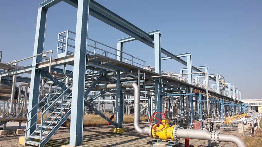 Underground storage of natural gas. Factory distribution, and ...