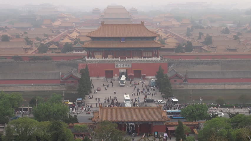 Tiananmen Square Aerial View