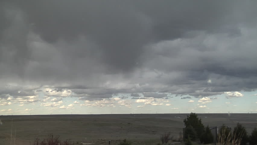 Classic Dry Microbursts Virga Makes A Dry Microburst Partially Visible ...