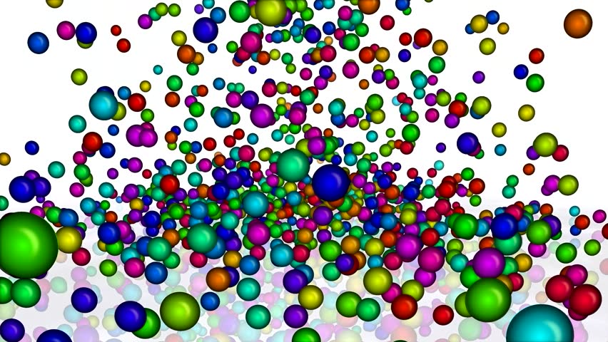 Colorful Falling Marbles Stock Footage Video 5810237 - Shutterstock