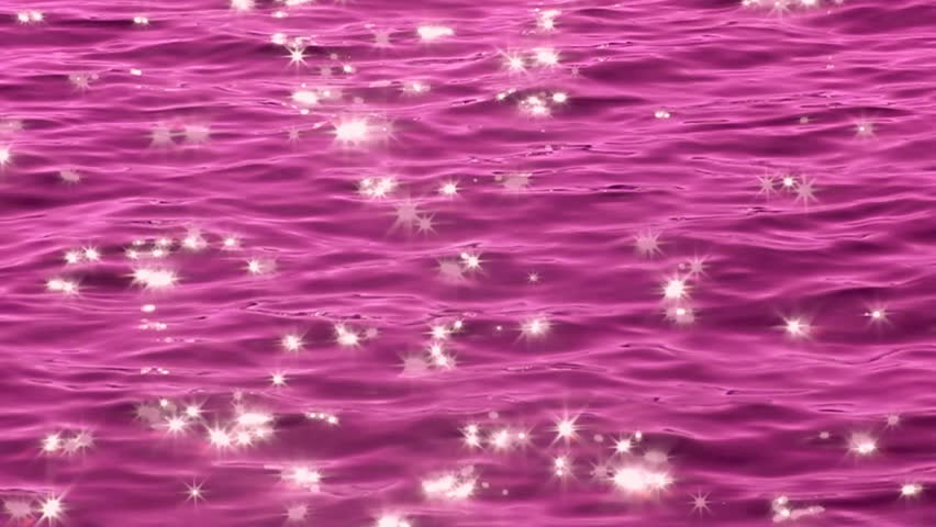 Slo-mo Sparkling Water. Pink. Sparkling Water Shot At 60fps And ...