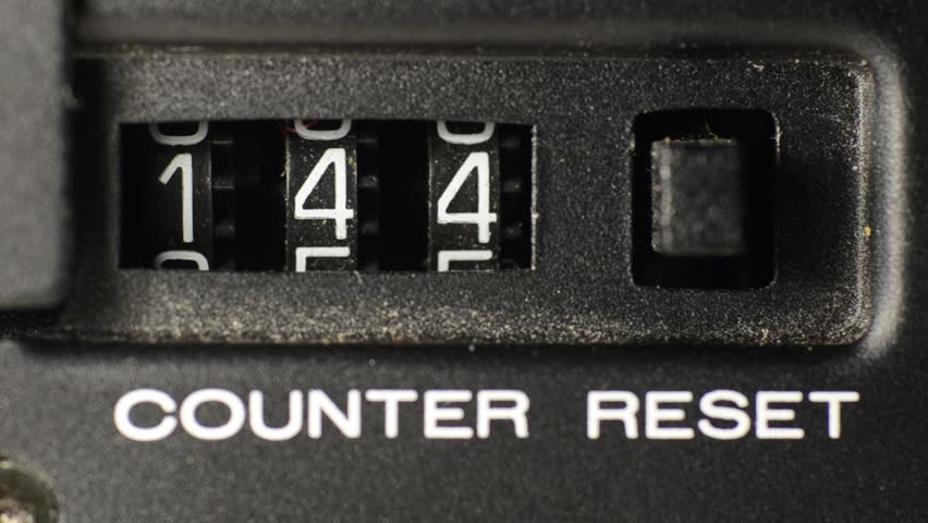 Counter Reset Stock Footage Video 5929463 - Shutterstock