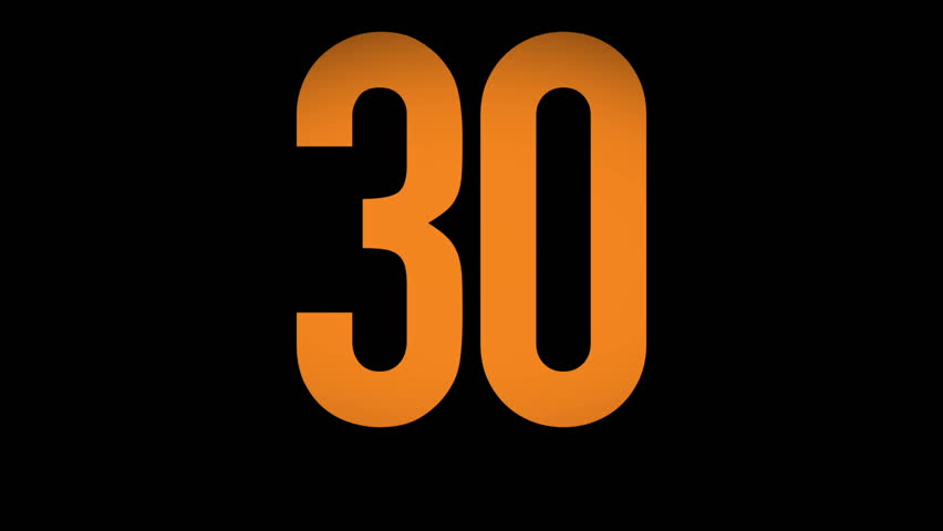 Countdown Clock Stock Footage Video - Shutterstock