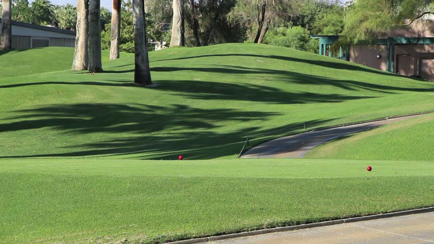 Golf Course Tee Box #1 Stock Footage Video 6691205 - Shutterstock