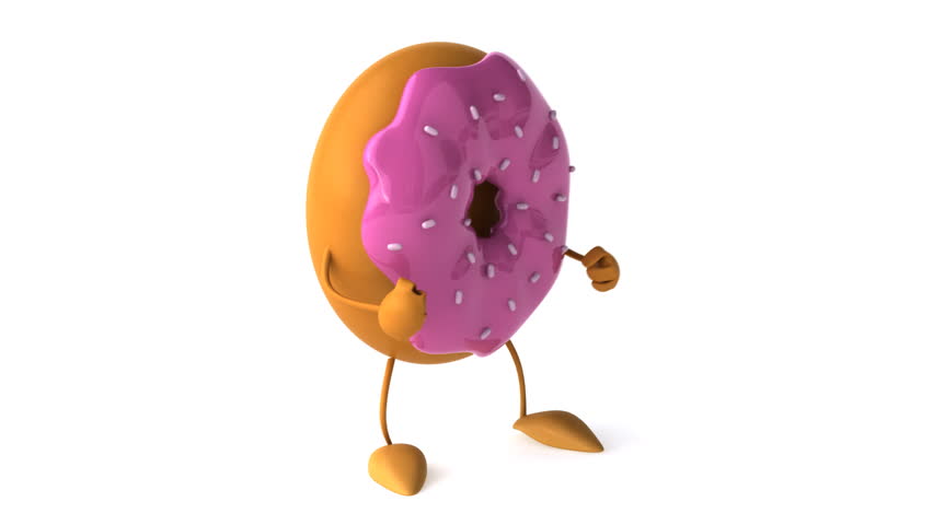 Doughnut Dancing Stock Footage Video 862795 - Shutterstock