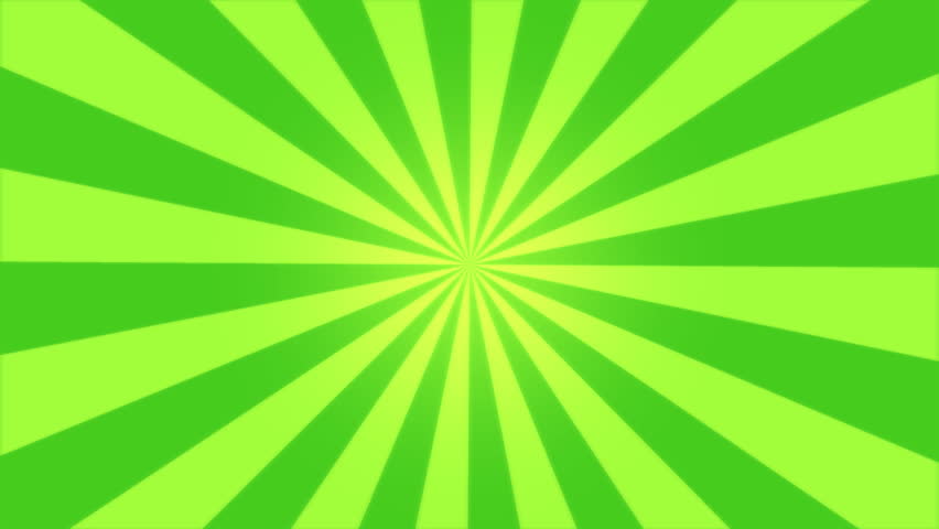 Green Radial Spinning Motion Background Seamless Loop Stock Footage ...