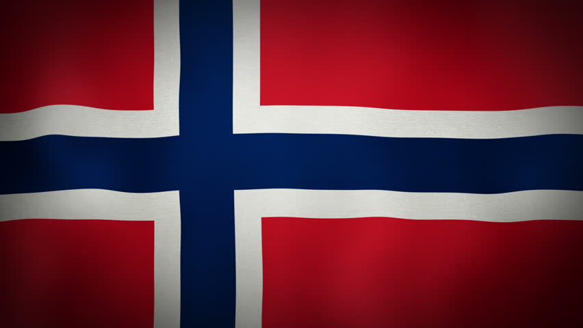 Norway Flag Stock Footage Video - Shutterstock